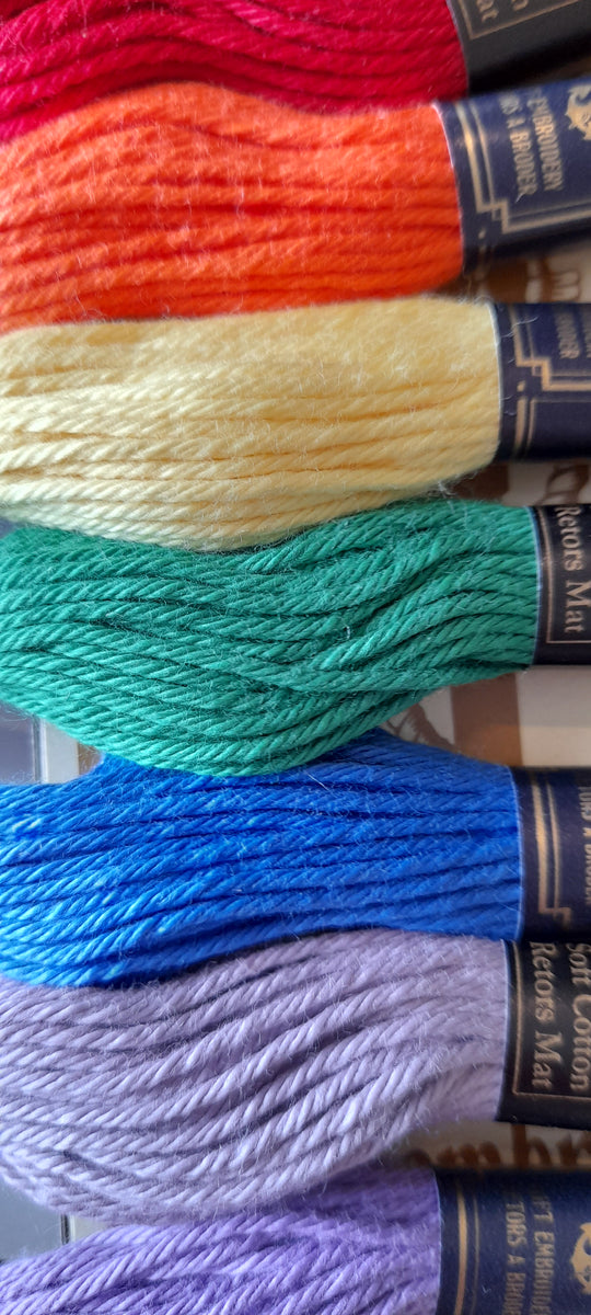 Anchor Soft Embroidery/ Retors Mat Threads – Tandem Cottage Needlework
